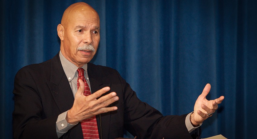 Randall Robinson Urges Audience to Become More Informed Citizens