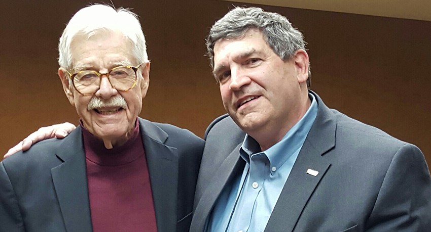 Morreale Meets Architect of Broken Windows Theory at Conference in Denver