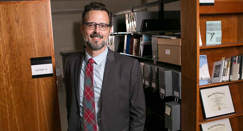 Librarian Honors WSU’s Past by Building an Archive