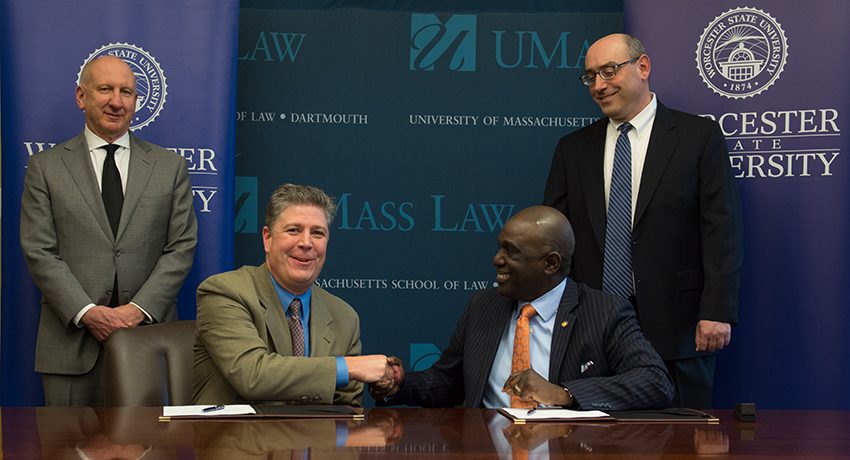 Worcester State Partners with UMass Law on Law School Pathway