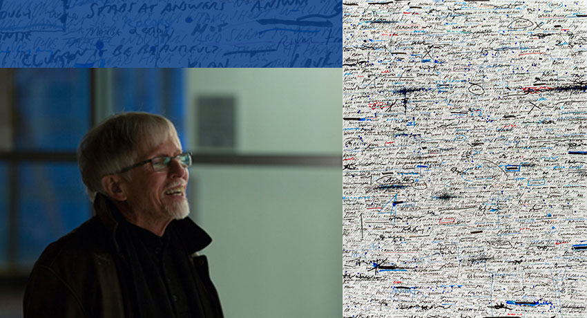 A Visual Coexistence of Words and Images in New Show by Michael Hachey ...